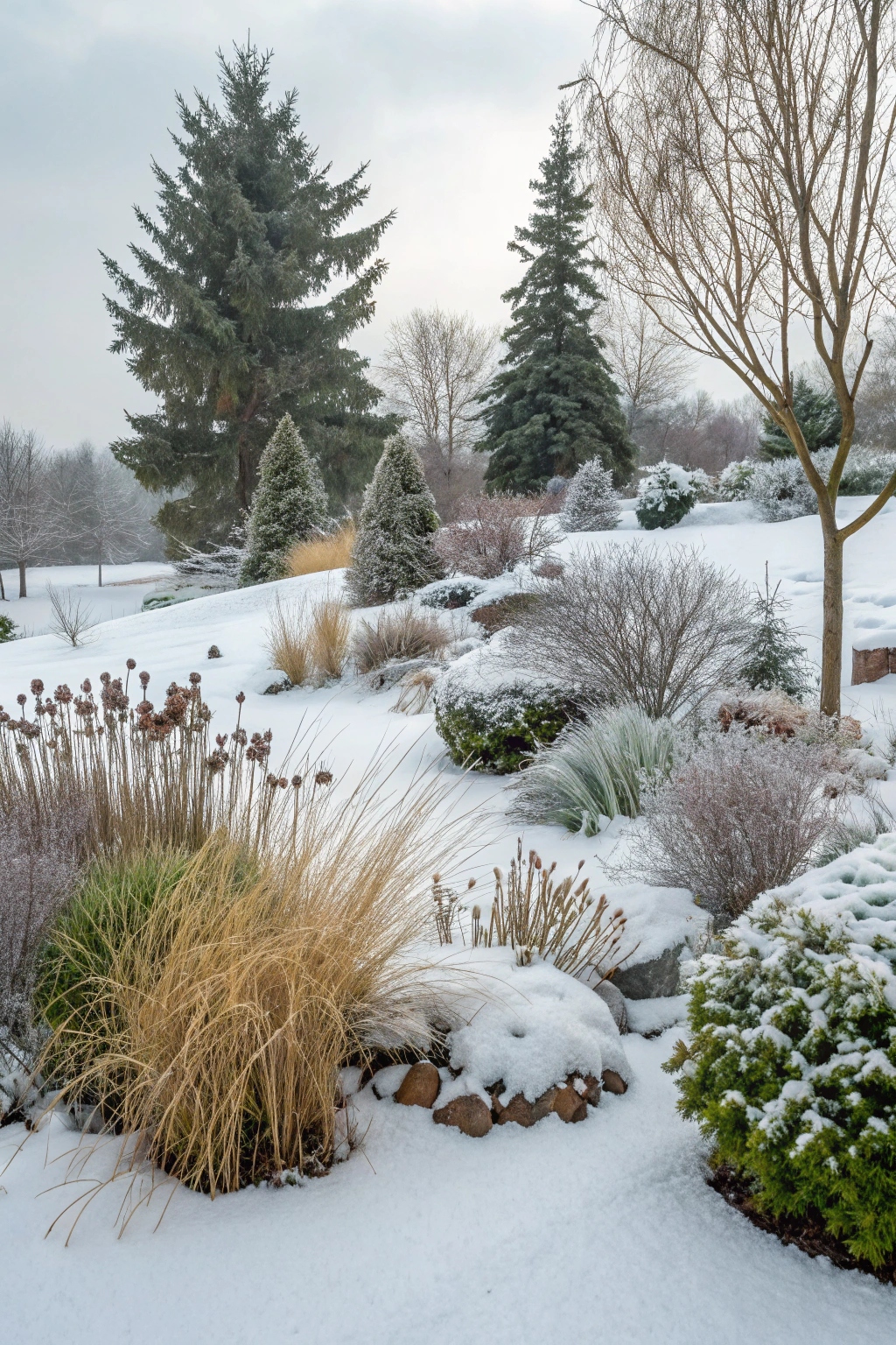 16 Best Winter Garden Ideas for Year-Round Color