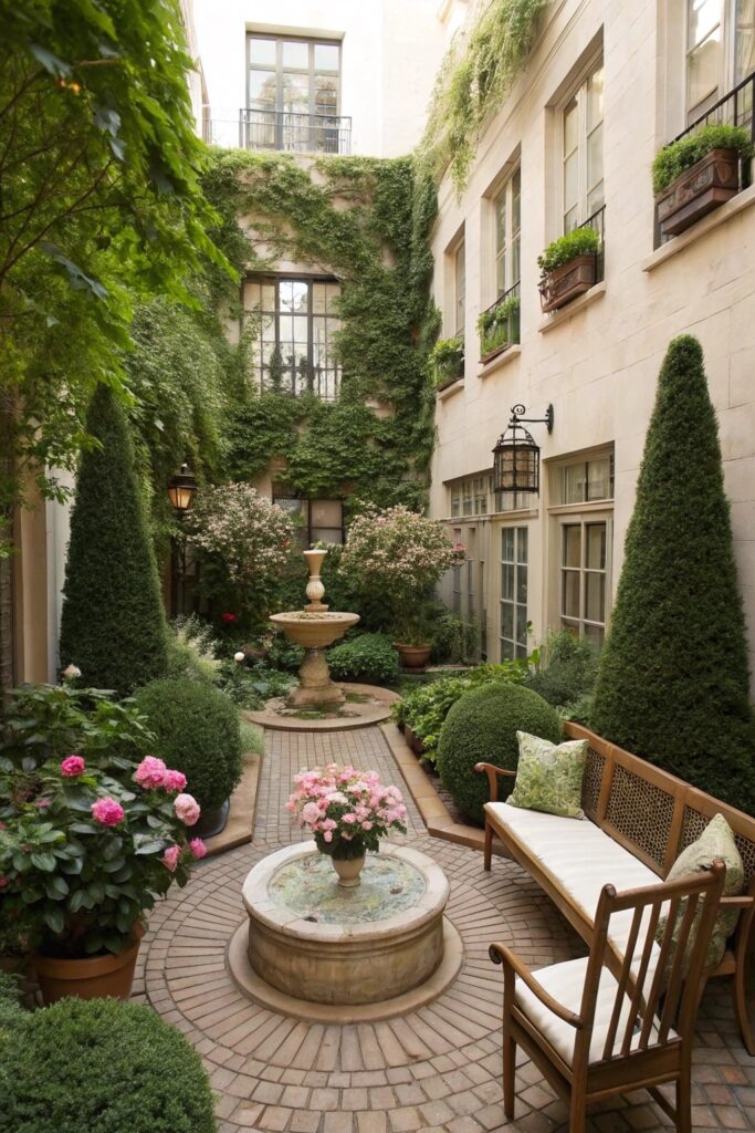 12 Beautiful Small Courtyard Garden Designs