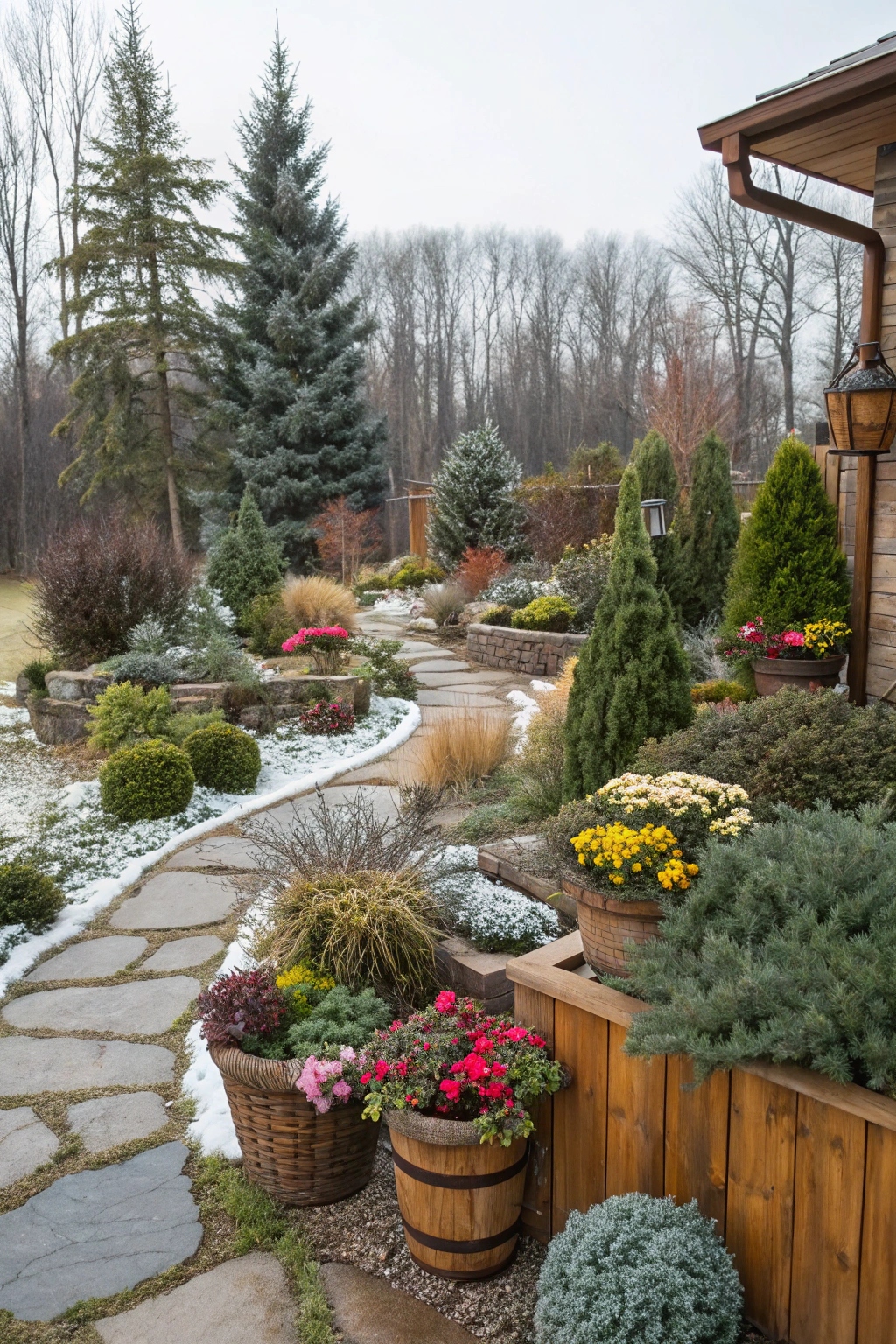 16 Best Winter Garden Ideas for Year-Round Color