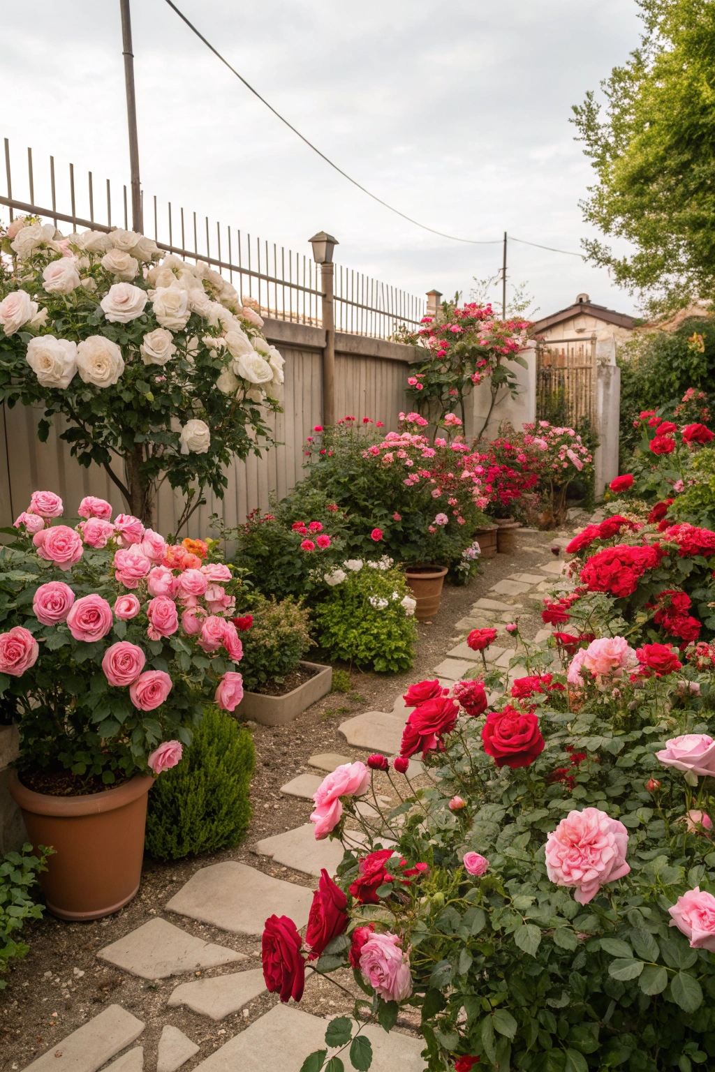 14 Rose Garden Design Ideas, Layouts & Planting Tips