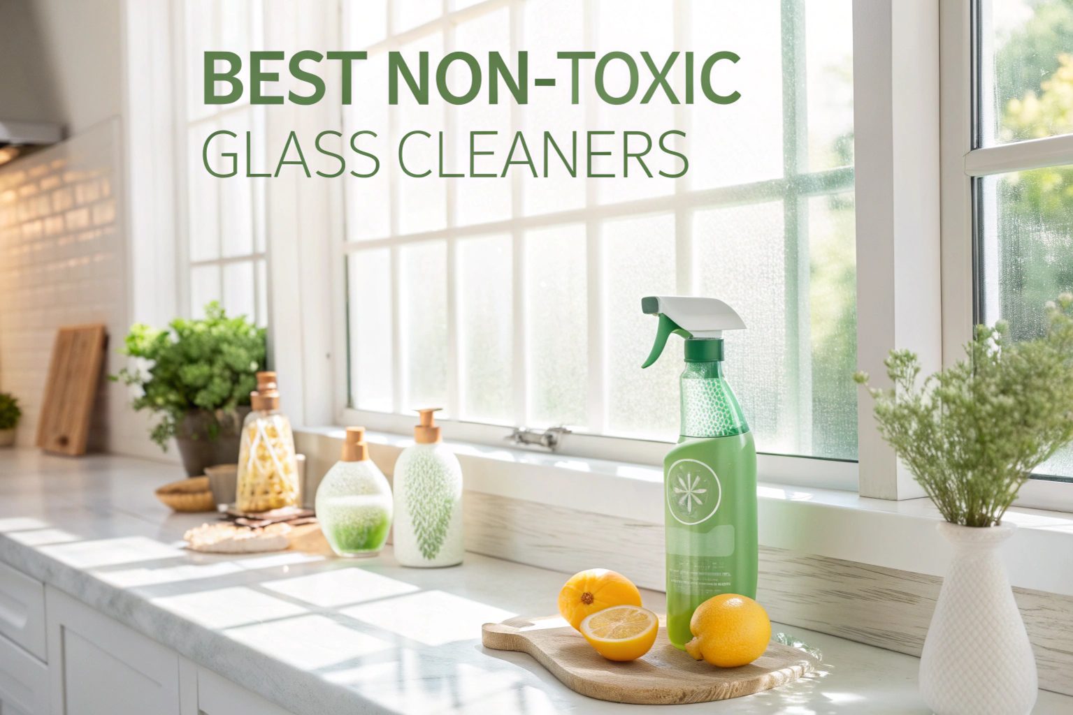 10 Best Non Toxic Glass Cleaner: Safe Options for 2025
