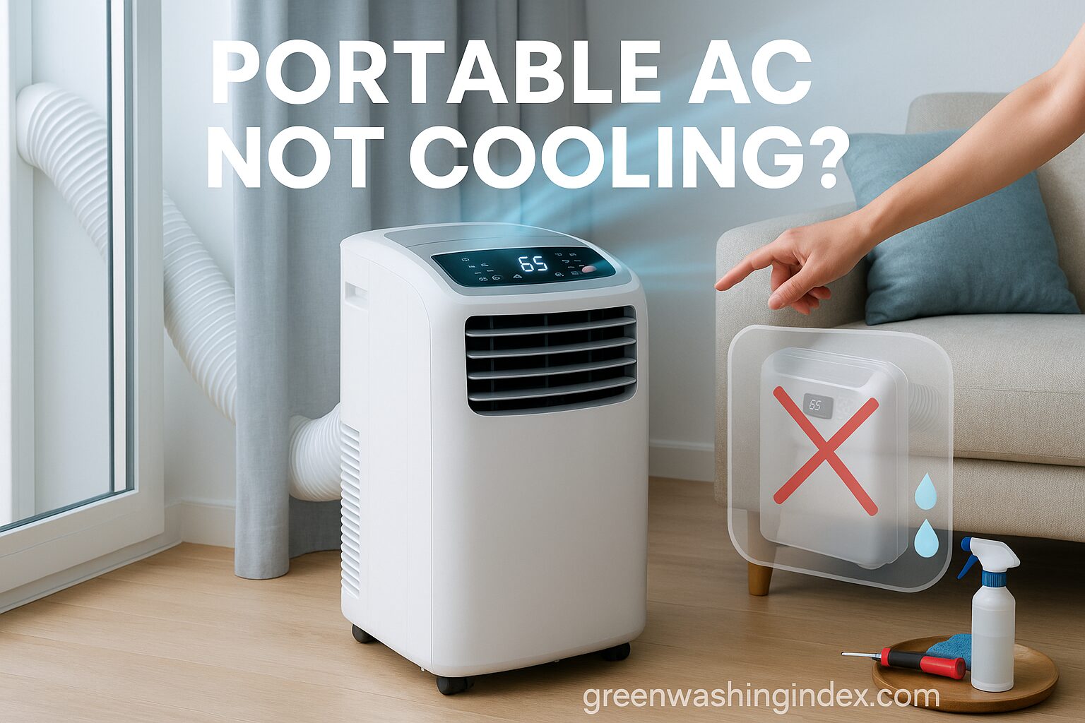 Portable AC Not Cooling? 10 Quick Fixes That Actually Work in 2025