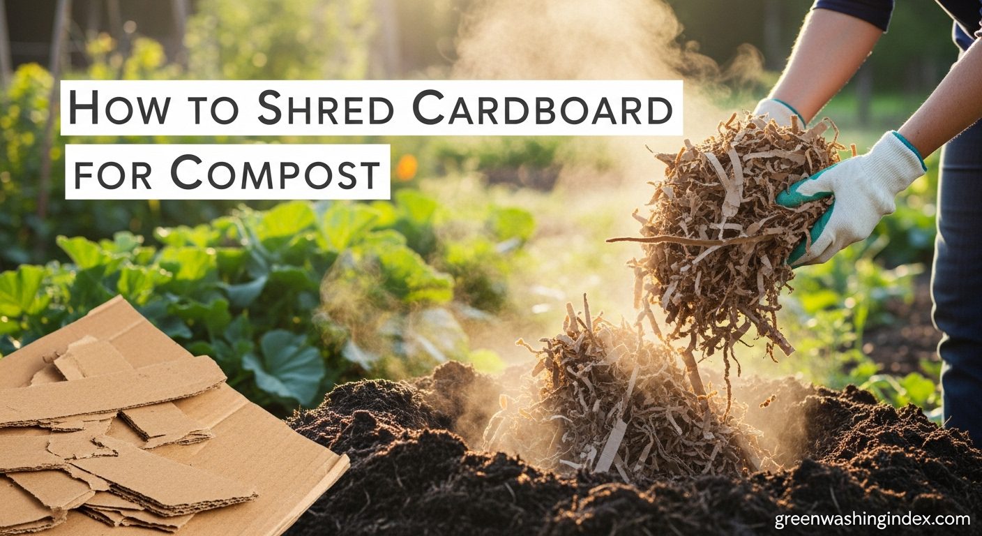 How to Shred Cardboard for Compost | Easy Guide November 2025